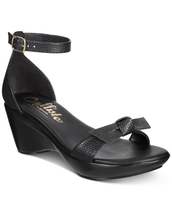 Callisto Sarrita Platform Wedge Sandals - Macy's