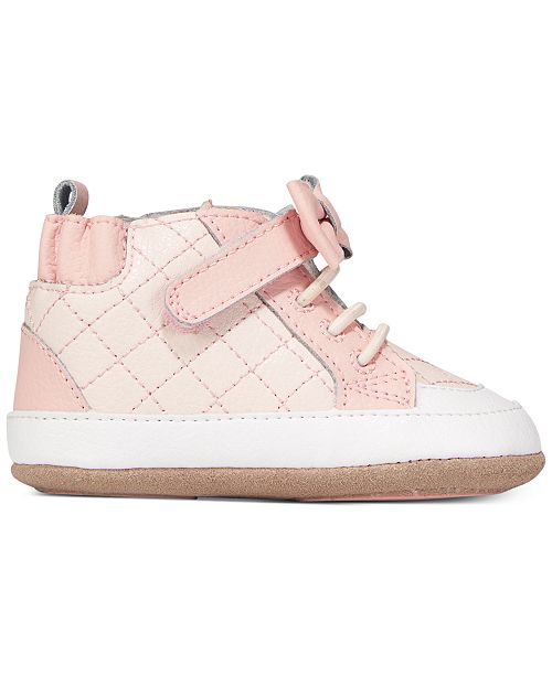 Robeez Primrose High-Top Sneakers, Baby Girls & Toddler Girls & Reviews ...