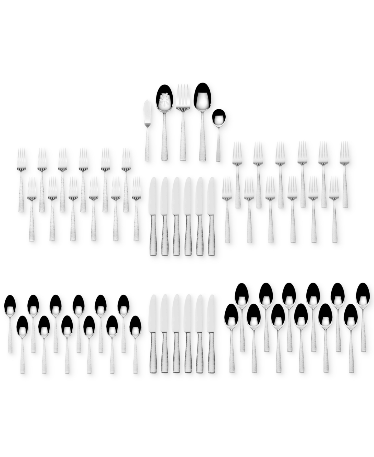 Click here for Mikasa 65-Pc. Oliver Flatware Set  Service for 12 prices