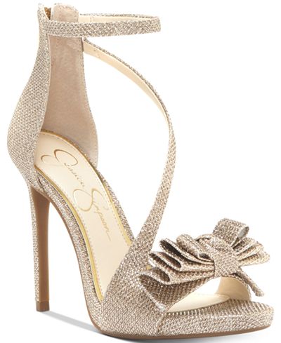 Jessica Simpson Remyia Bow Dress Sandals - Sandals - Shoes - Macy's