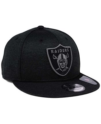New Era Oakland Raiders Shadow Black Graph 9FIFTY Snapback Cap - Macy's