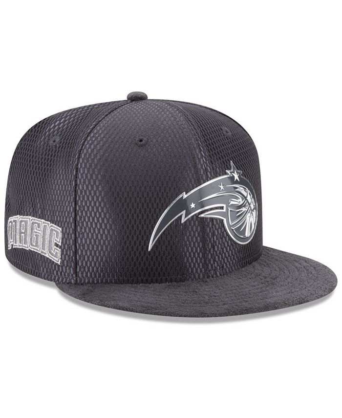 New Era Orlando Magic On-Court Graphite Collection 9FIFTY Snapback Cap ...