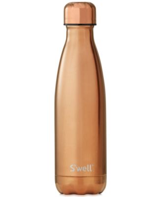 S'Well® 17-oz. Metallic Rose Gold Water Bottle - Macy's