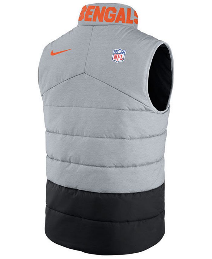 Nike Men's Cincinnati Bengals Sideline Vest - Macy's