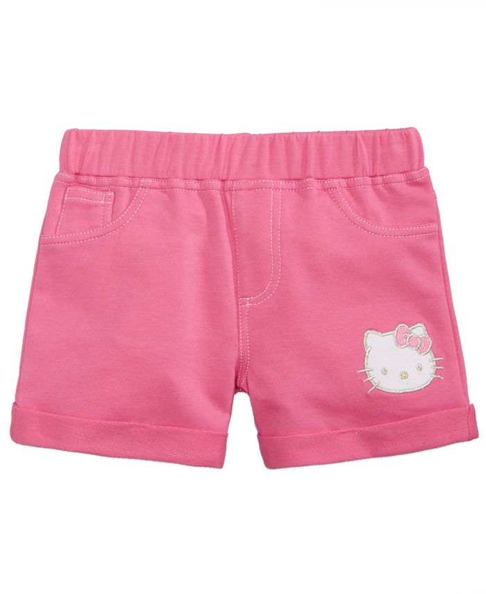Hello Kitty Little Girls Knit Shorts - Macy's