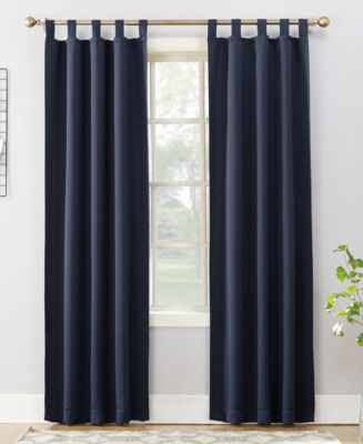 Sun Zero Preston Tab-Top Blackout Curtain Collection - Macy's