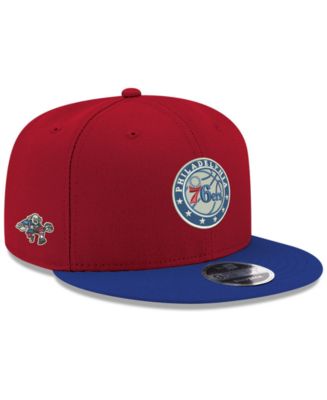 New Era Philadelphia 76ers Basic Link 9FIFTY Snapback Cap - Macy's