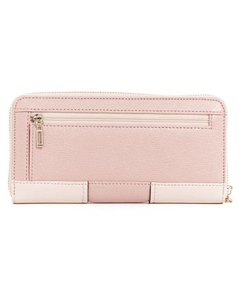 GUESS Tori Large Zip-Around Wallet - Macy's