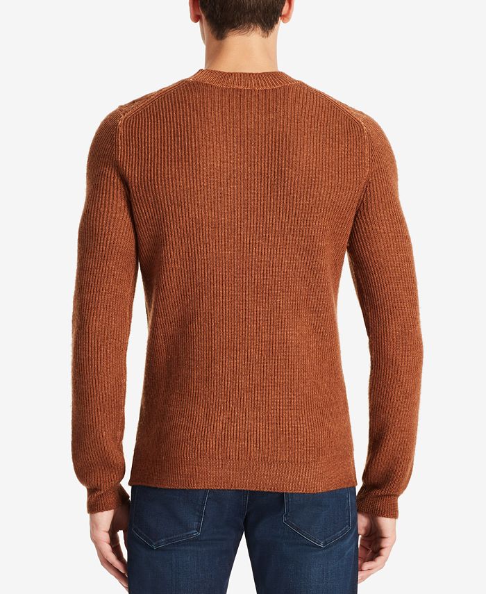 Hugo Boss Men's Cable-Knit Merino Wool Sweater - Macy's