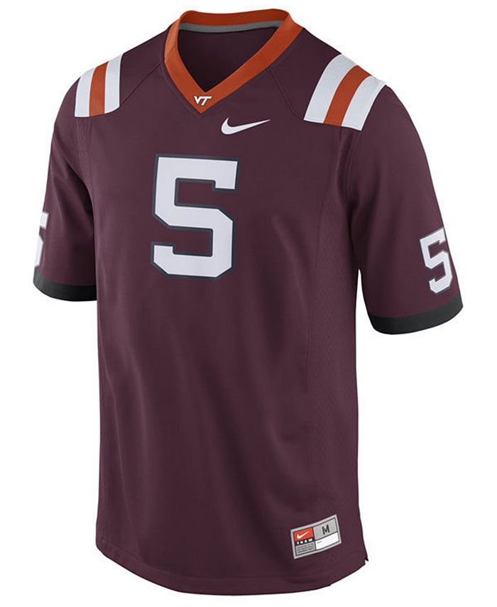 Nike Men's Tyrod Taylor Virginia Tech Hokies Player Game Jersey - Macy's