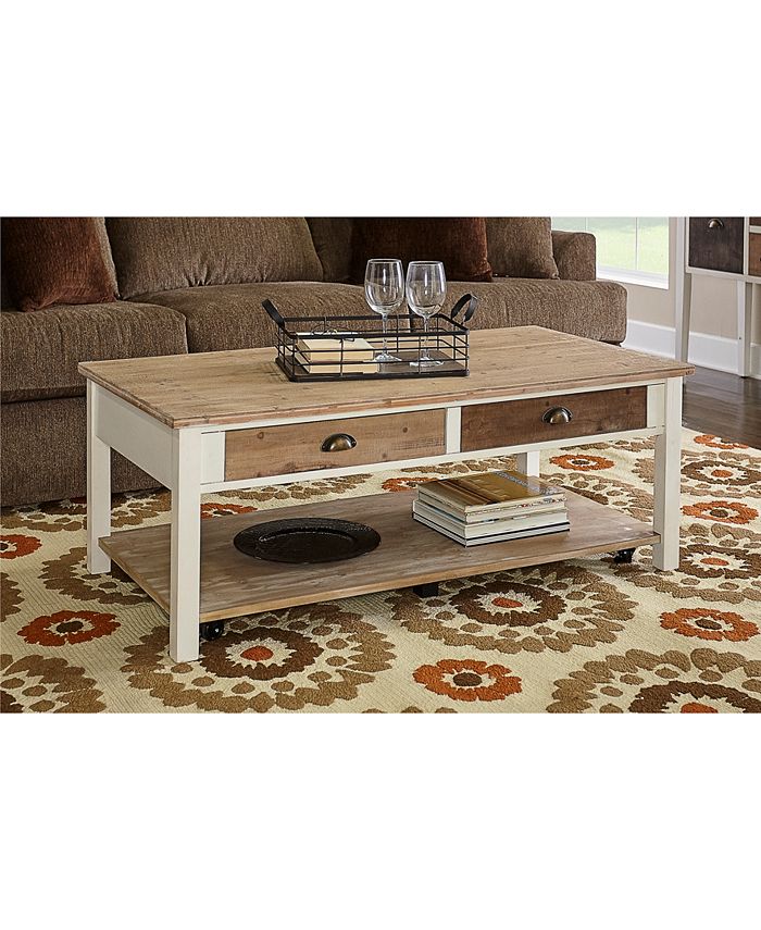Powell Furniture Brighton Coffee Table, Quick Ship - Macy's