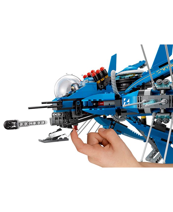 LEGO® 876-Pc. Ninjago Lightning Jet Set 70614 - Macy's