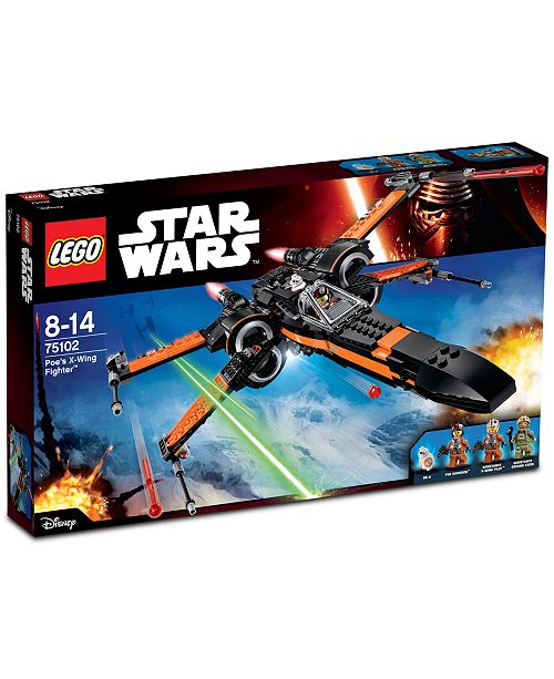 LEGO® 717-Pc. Star Wars Poe's X-Wing Fighter™ 75102 & Reviews - Macy's
