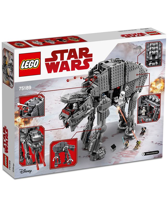 LEGO® 1376-Pc. Star Wars First Order Heavy Assault Walker™ 75189 - Macy's