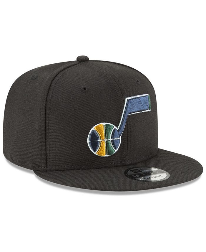 New Era Utah Jazz Team Metallic 9FIFTY Snapback Cap - Macy's