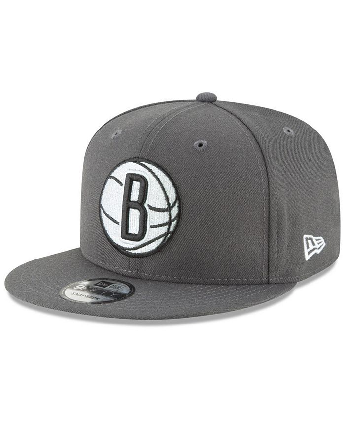 New Era Brooklyn Nets Team Metallic 9FIFTY Snapback Cap - Macy's