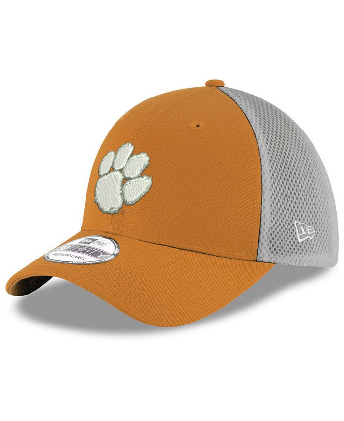 New Era Clemson Tigers Mesh Back Gray Neo 39THIRTY Cap - Macy's