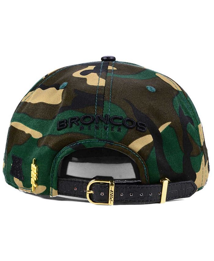 Pro Standard Denver Broncos Woodland Strapback Cap - Macy's