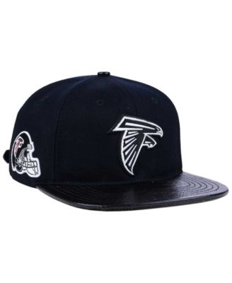 Pro Standard Atlanta Falcons Black and White Strapback Cap - Macy's
