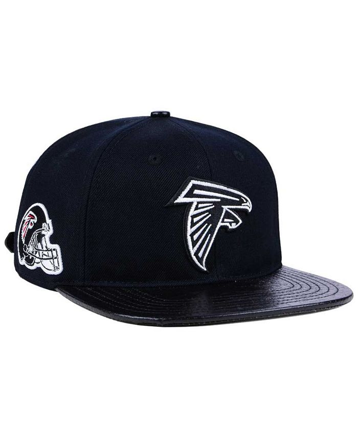 Pro Standard Atlanta Falcons Black and White Strapback Cap - Macy's