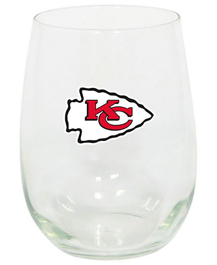 Memory Company Kansas City Chiefs Stemless Wine Glass & Reviews ...
