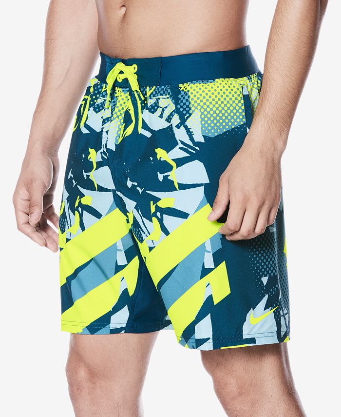 Nike Men's Breaker Printed 18'' Board Shorts - Macy's