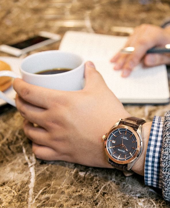 Bulova Men's Precisionist Brown Leather Strap Watch 43mm 98B267 ...