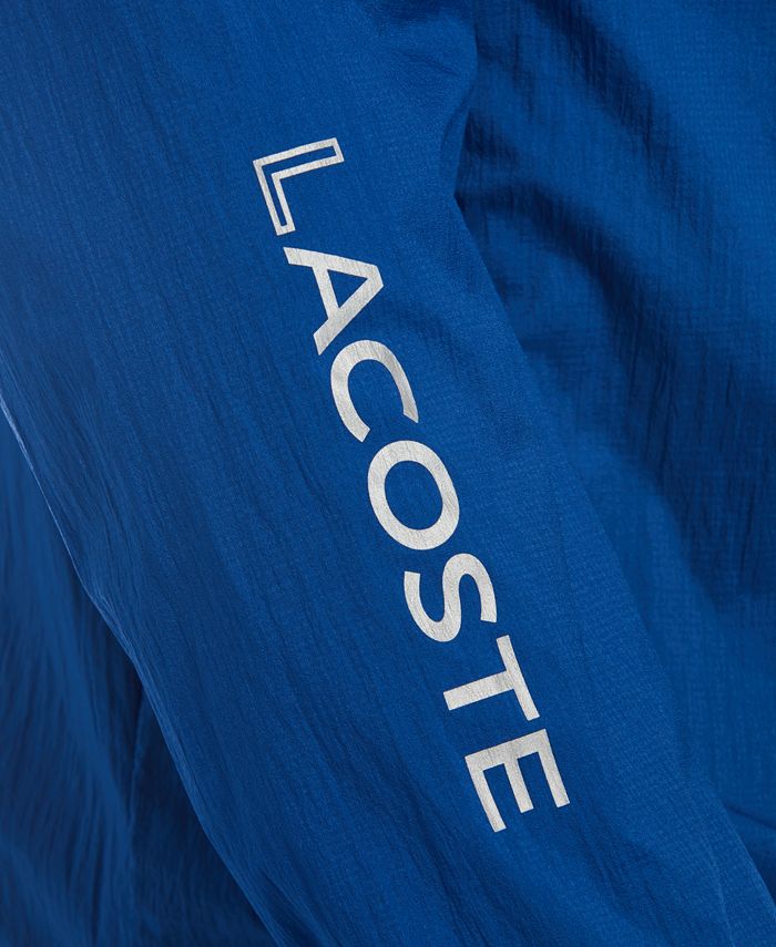 Lacoste Men's Waterproof Textured Ripstop Jacket - Macy's