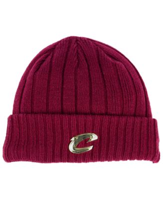 New Era Cleveland Cavaliers Badge Slick Cuff Knit - Macy's