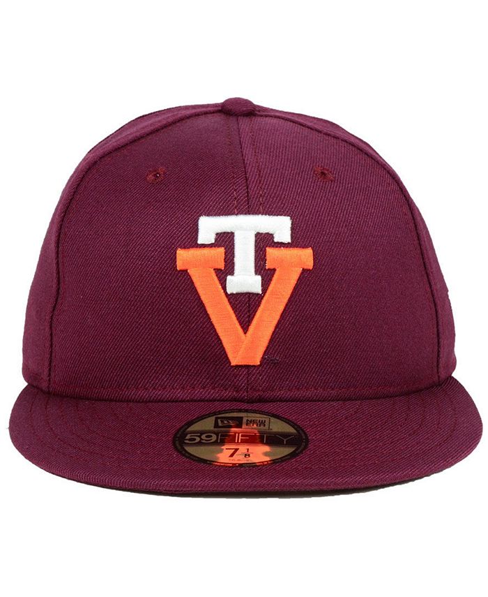 New Era Virginia Tech Hokies Vault 59FIFTY Fitted Cap - Macy's