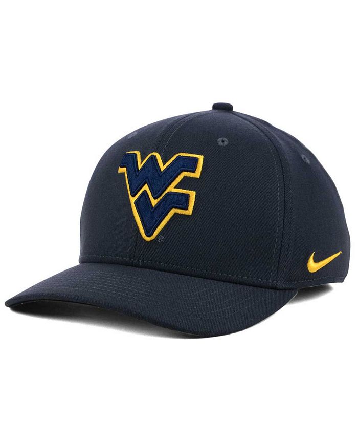 Nike West Virginia Mountaineers Anthracite Classic Swoosh Cap - Macy's