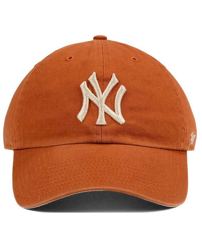 '47 Brand New York Yankees Rust CLEAN UP Cap - Macy's