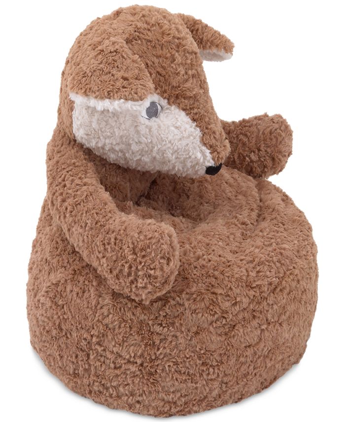 Macy's Cuddle Me Plush Fox Chair - Macy's