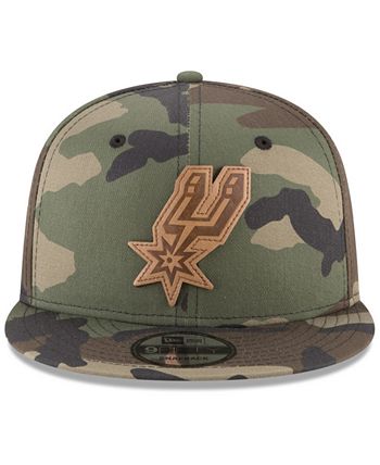 New Era San Antonio Spurs Camo 9FIFTY Snapback Cap - Macy's