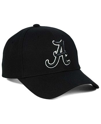 Zephyr Alabama Crimson Tide Black & White Competitor Cap - Macy's
