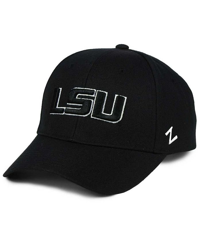 Zephyr LSU Tigers Black & White Competitor Cap - Macy's