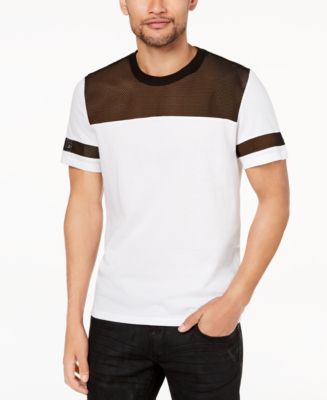 INC International Concepts I.N.C. Men's Mesh Insert T-Shirt, Created ...