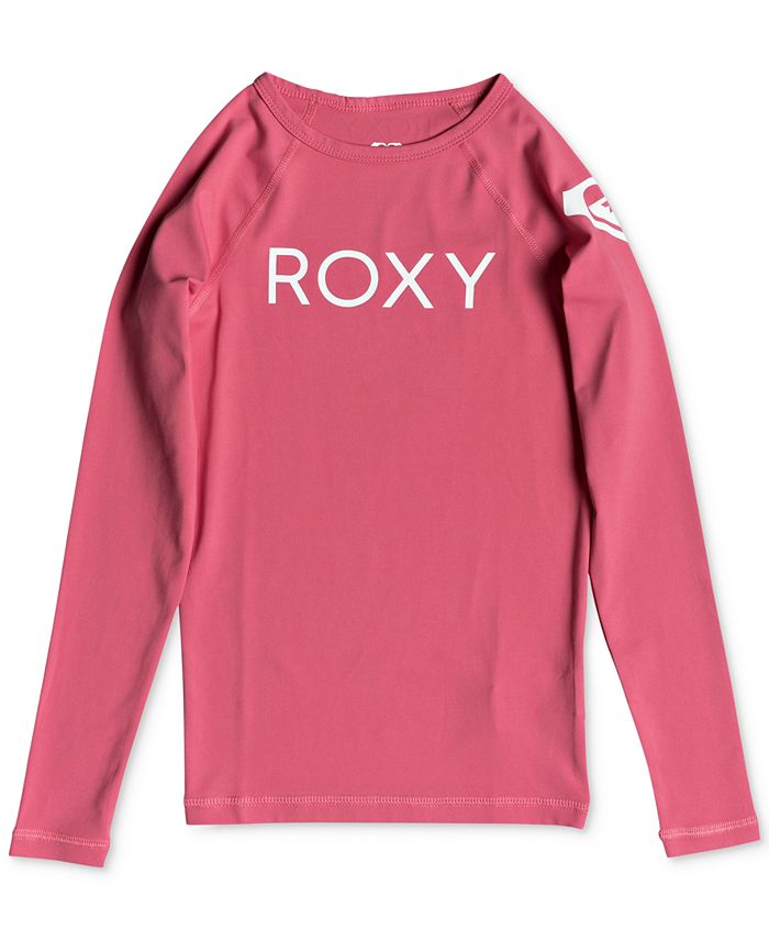 Roxy 1-Pc. Long-Sleeve Rash Guard, Big Girls - Macy's