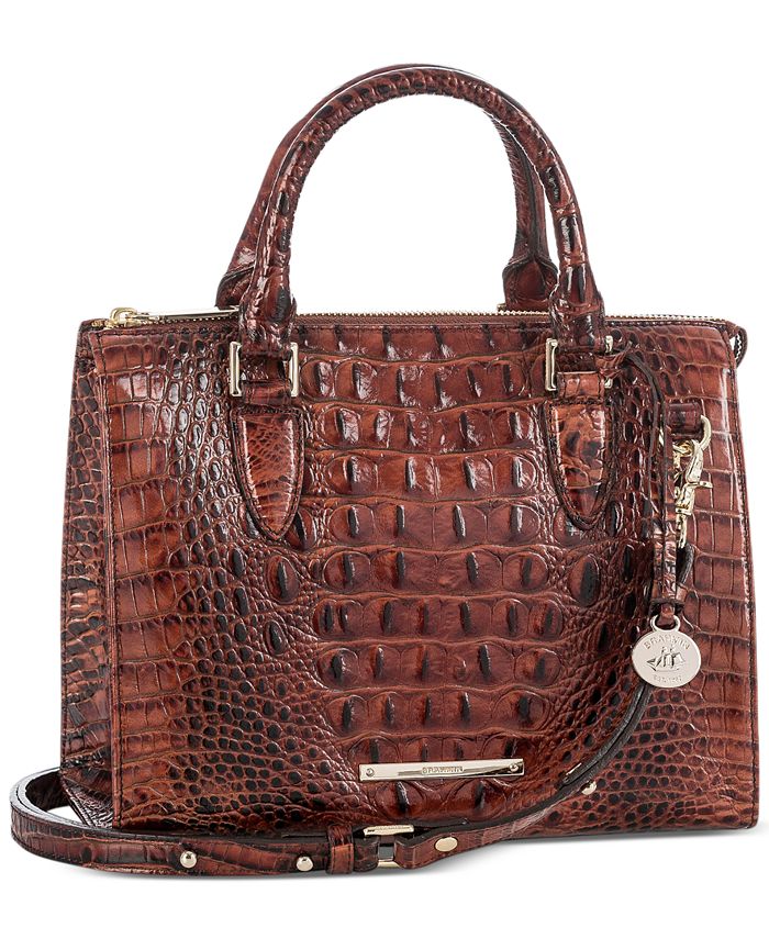 Brahmin Anywhere Convertible Melbourne Embossed Leather Satchel - Macy's Brahmin Anywhere Convertible Melbourne Embossed Leather Satchel - Macy's