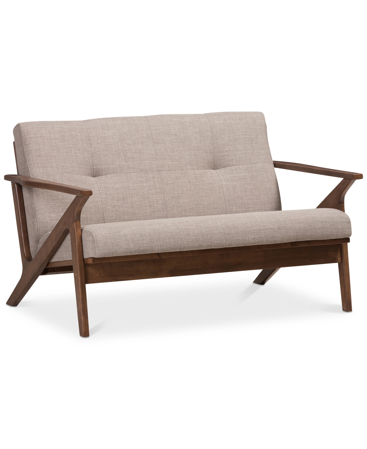 Click here for Wynola Loveseat - Light Grey prices