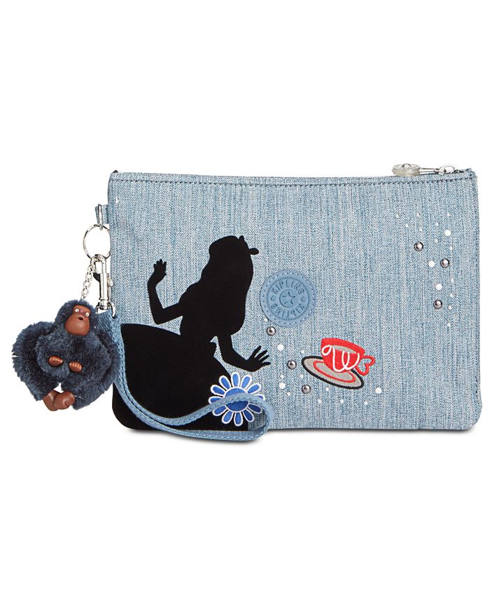 Kipling Disney's® Alice in Wonderland Denim Electronico Wristlet - Macy's