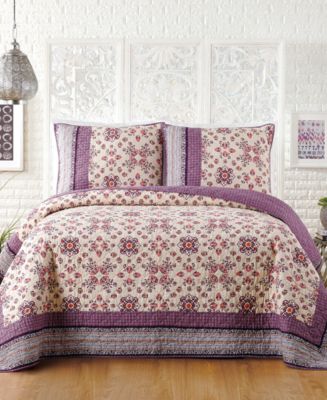 Jessica Simpson Lola Cotton Full/Queen Quilt - Macy's