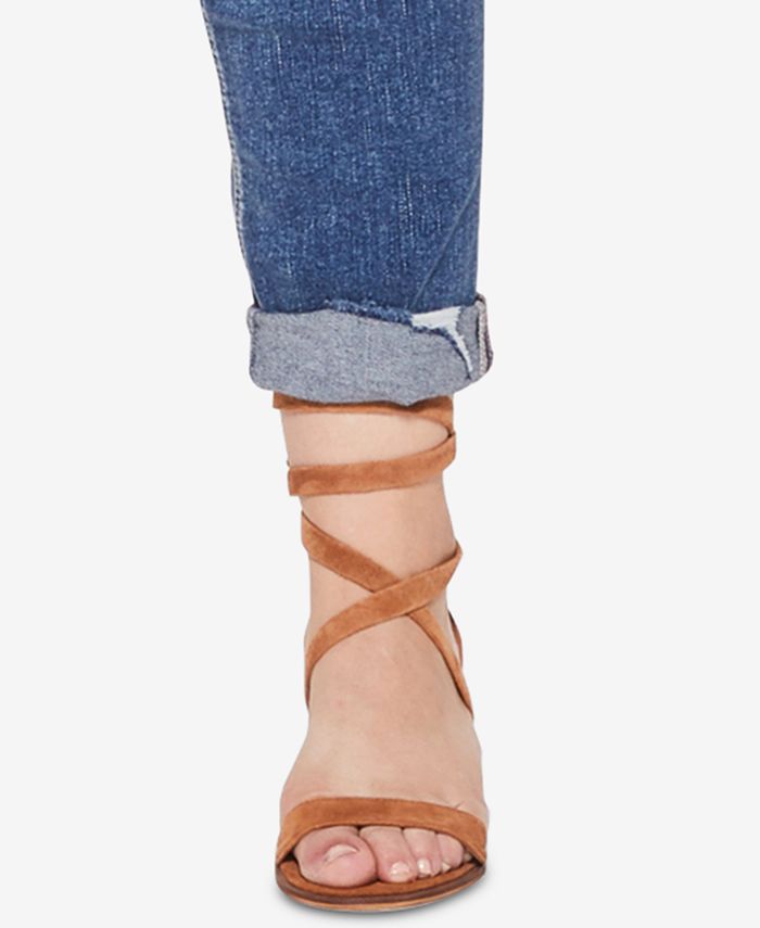 Silver Jeans Co. Plus Size Sam Distressed Boyfriend-Fit Jeans - Macy's