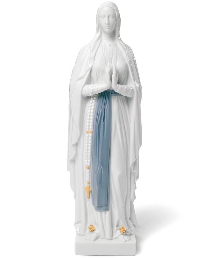 Lladró Lladro Collectible Figurine, Our Lady of Lourdes - Macy's