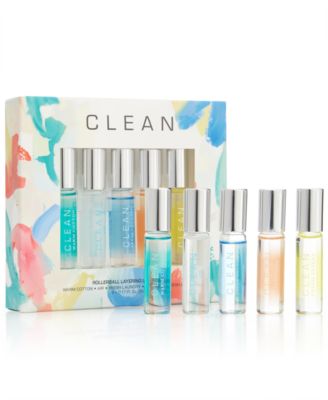 CLEAN Fragrance 5-Pc. Rollerball Layering Gift Set - Macy's