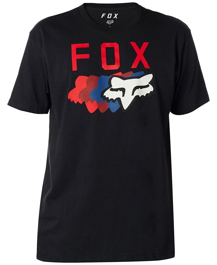 Fox Men's Multi-color Fox Head Graphic T-Shirt - Macy's