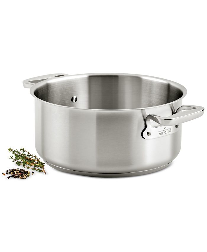 All-Clad Professional 12-Qt. Stainless Steel Rondeau - Macy's