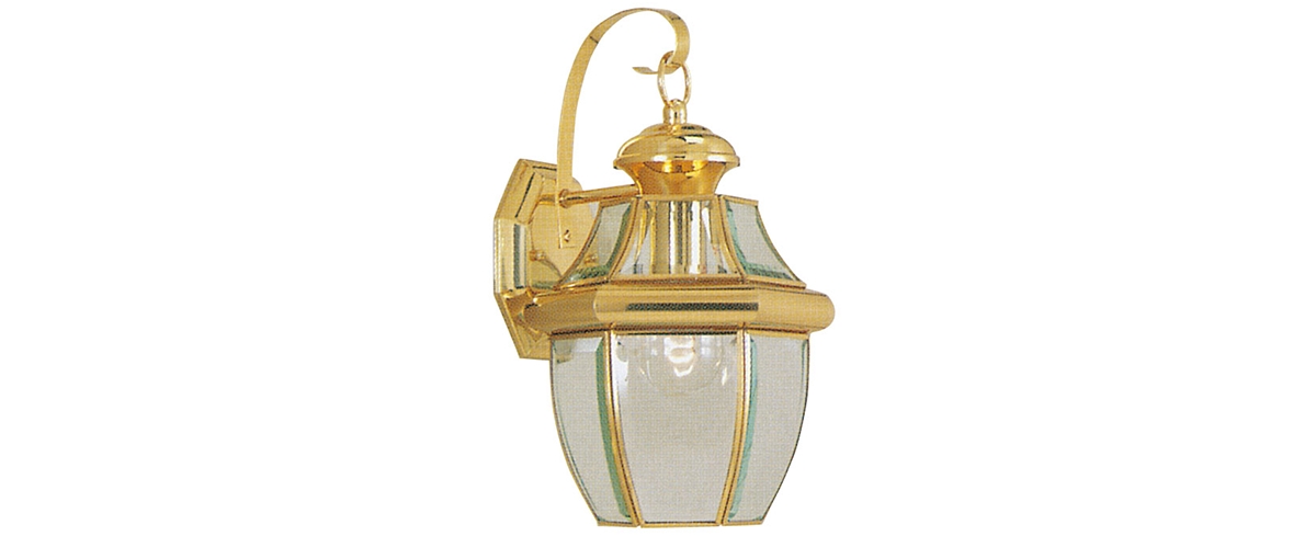 Click here for Livex Monterey Wall Lantern - Polished Br prices
