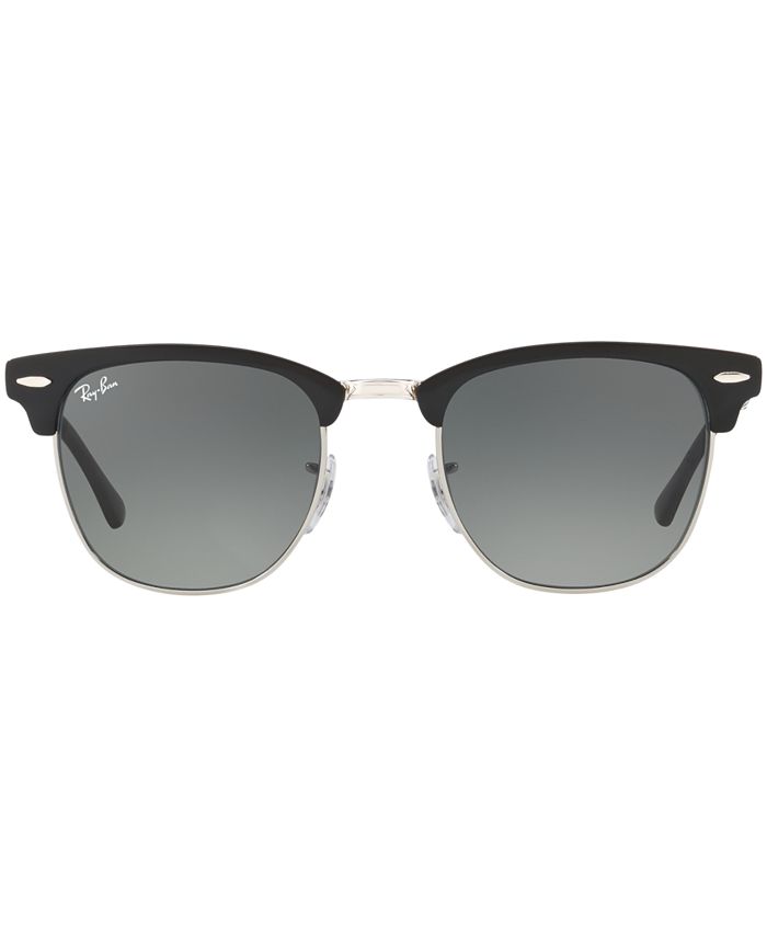 Ray-Ban Sunglasses, RB3716 CLUBMASTER METAL - Macy's