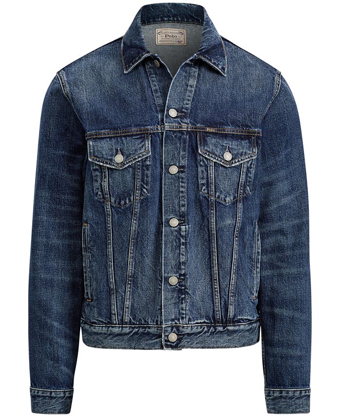 Polo Ralph Lauren Men's Denim Trucker Jacket - Macy's